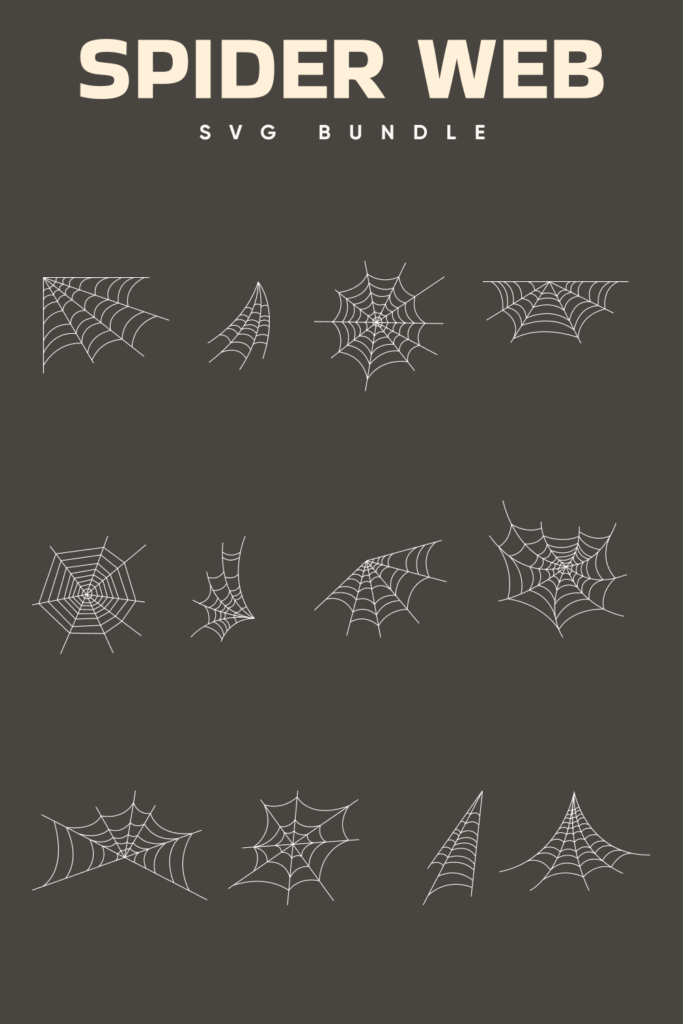 12 Spider Web SVG Designs – MasterBundles