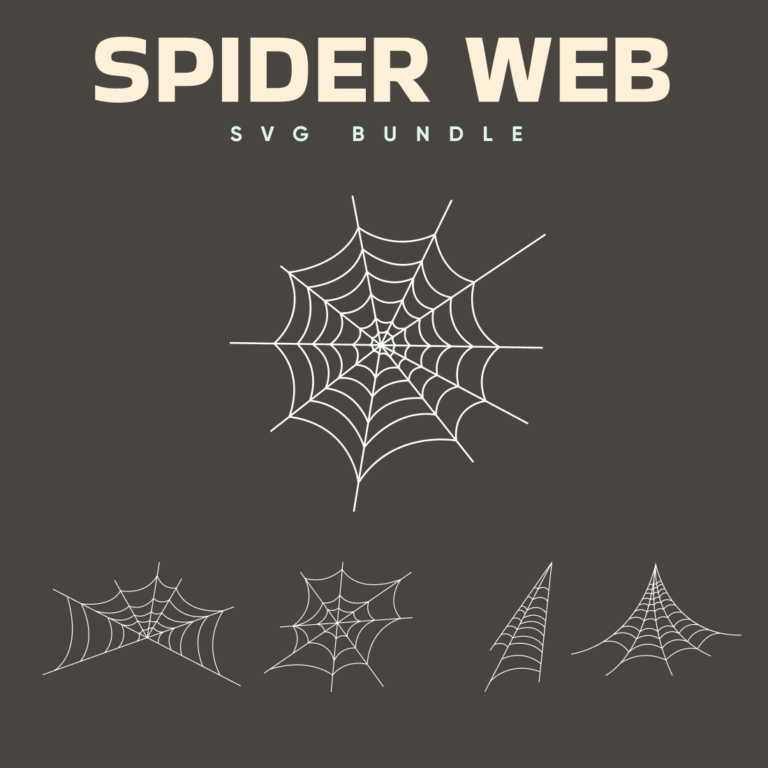 12 Spider Web SVG Designs – MasterBundles