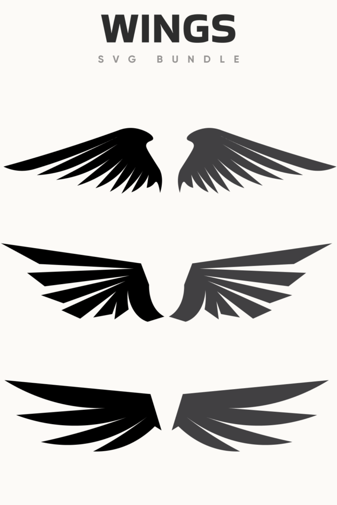 Wings SVG Designs – MasterBundles