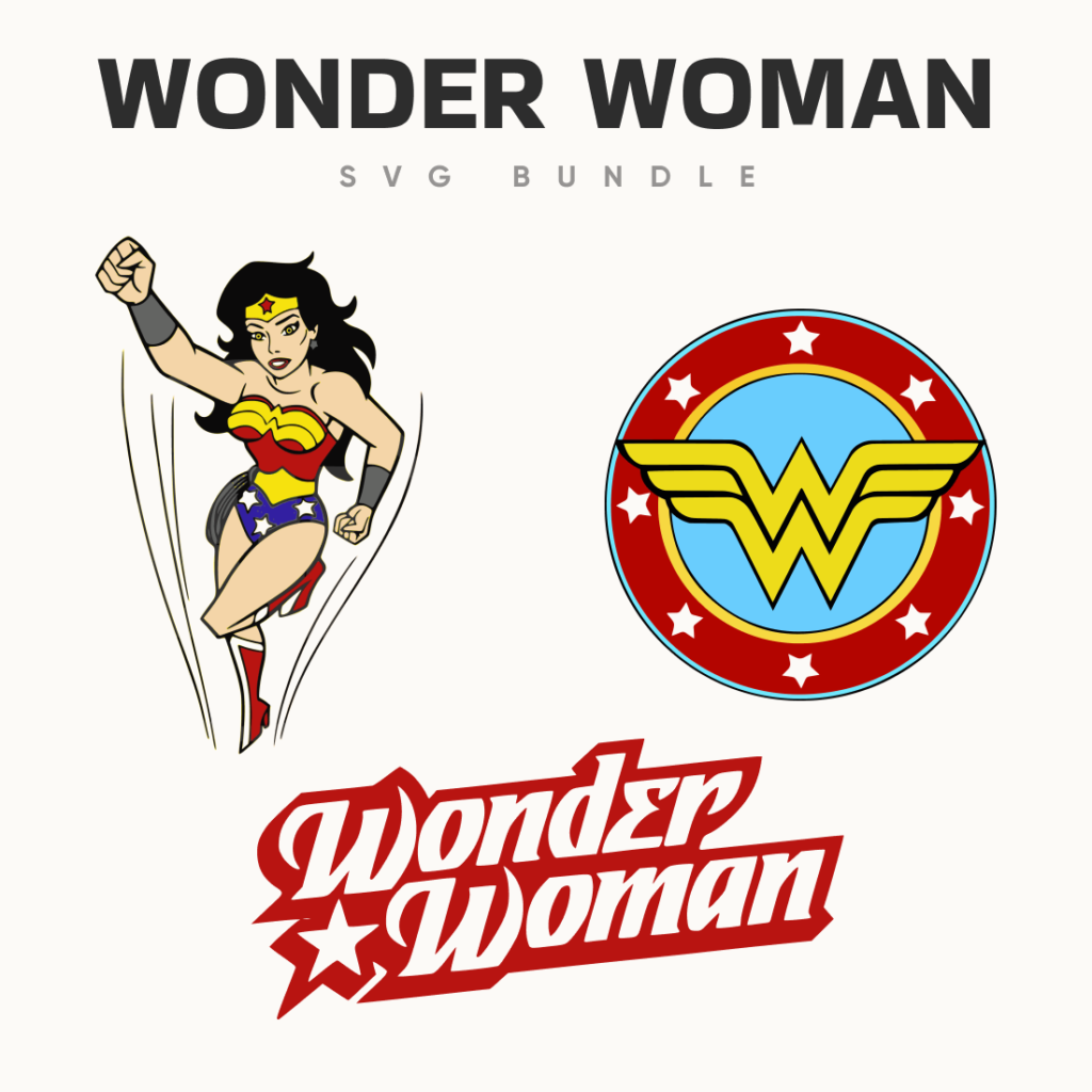 Wonder Woman SVG Designs – MasterBundles