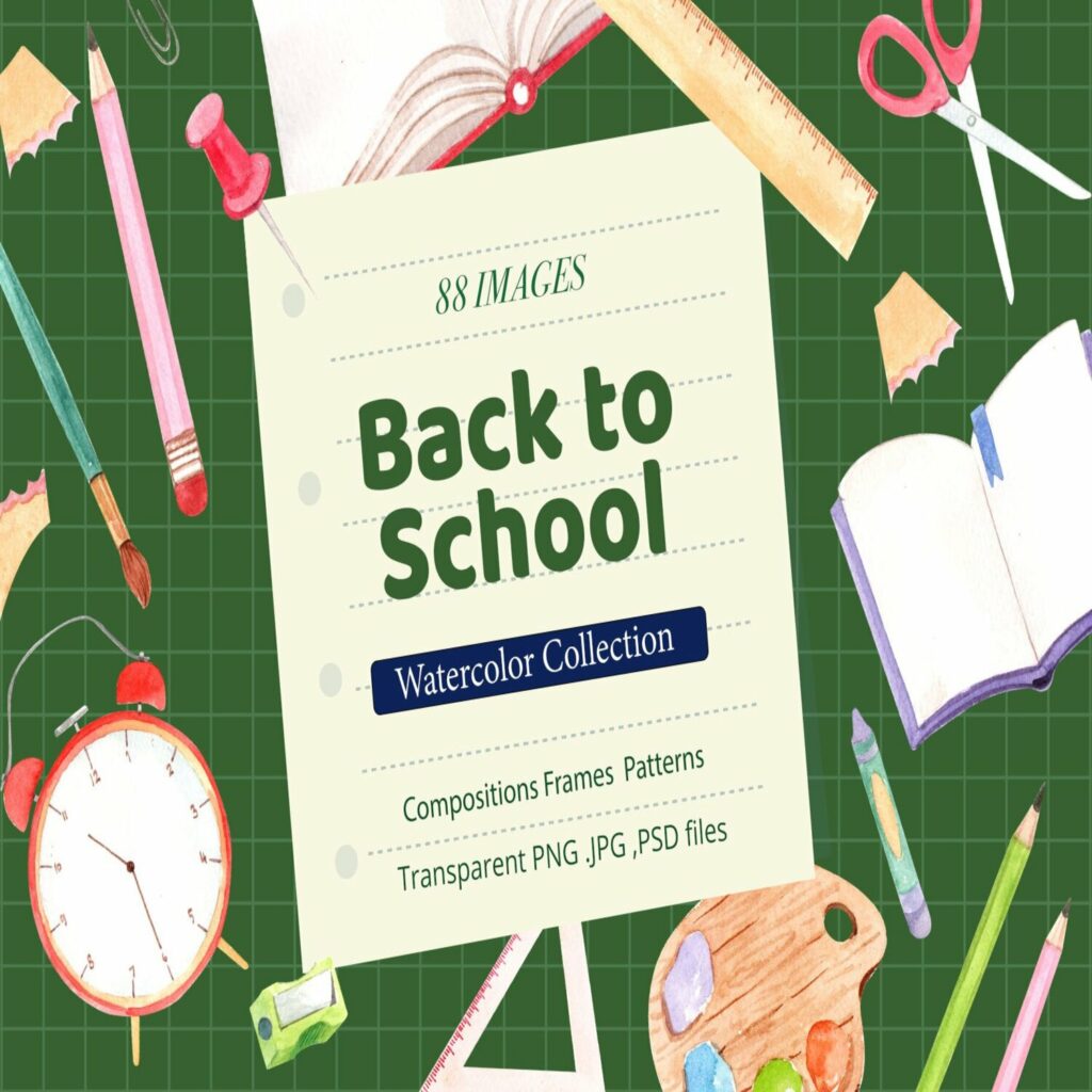 Back To School Vector Clipart – MasterBundles