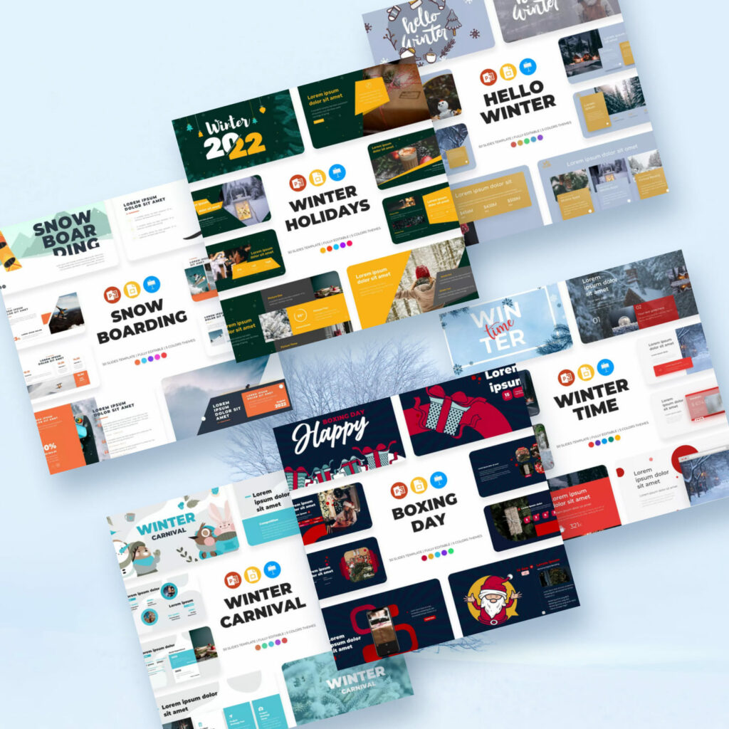 Huge Winter Presentation Bundle – MasterBundles