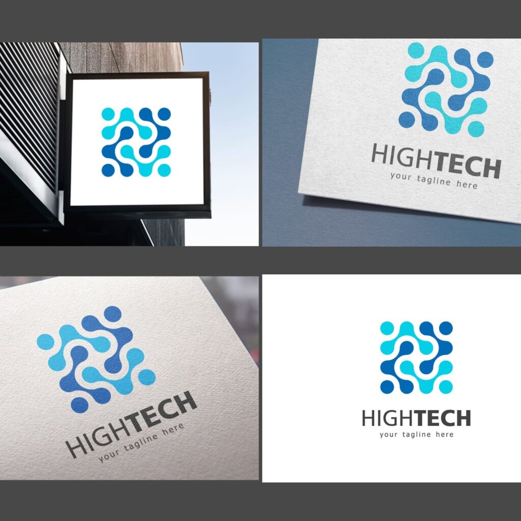 High Tech Logo – MasterBundles