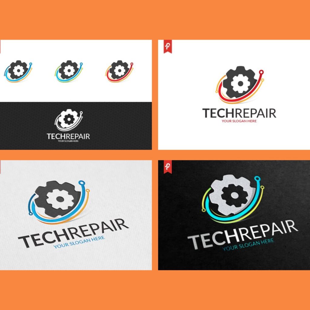 Tech Repair Logo – MasterBundles