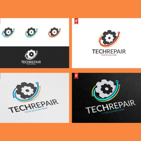Tech Repair Logo – MasterBundles