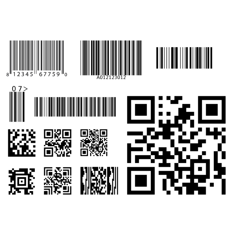 Barcode SVG Designs – MasterBundles