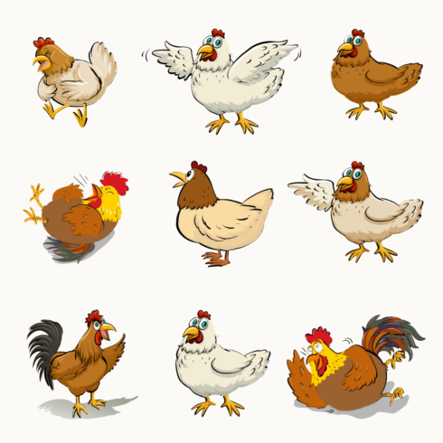 9 Hen SVG Designs – MasterBundles