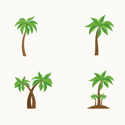 4 Palm Tree SVG Designs – MasterBundles