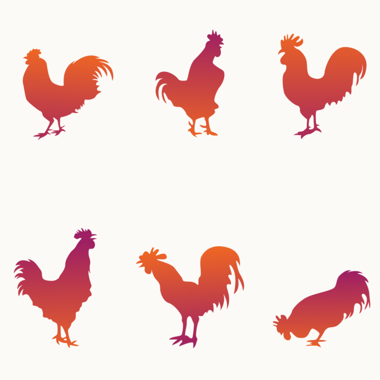 6 Rooster SVG Designs – MasterBundles