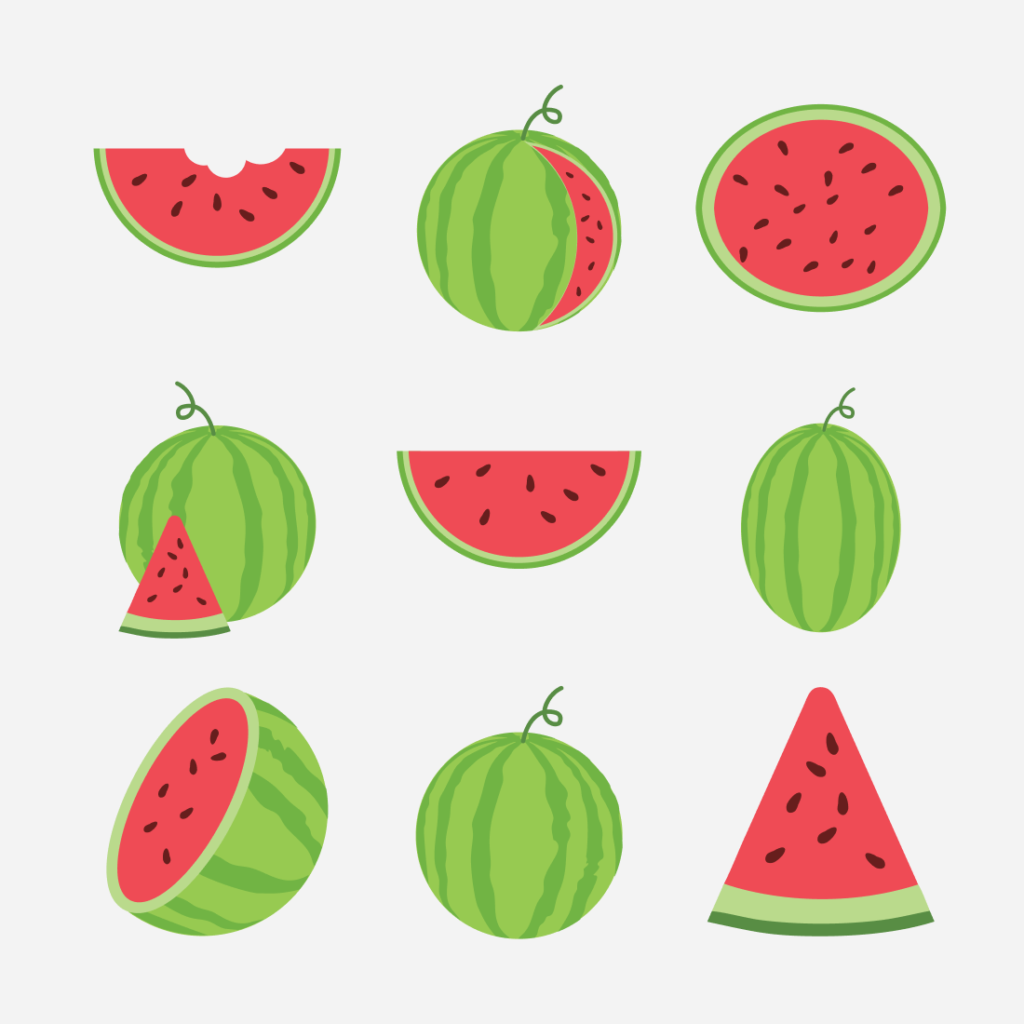 Watermelon SVG: 9 Designs – MasterBundles
