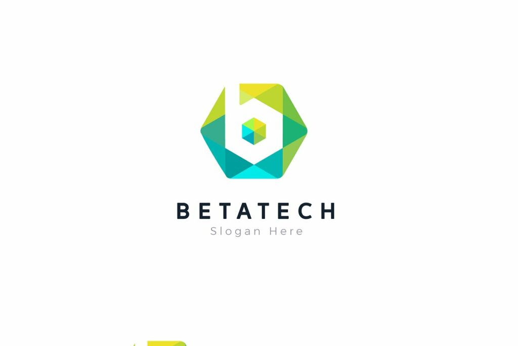 Letter B Logo - Beta Tech Logo – MasterBundles