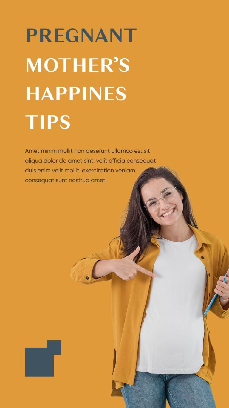 5 Pregnancy Instagram Story Templates – MasterBundles