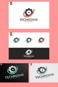 Tech Repair Logo – MasterBundles