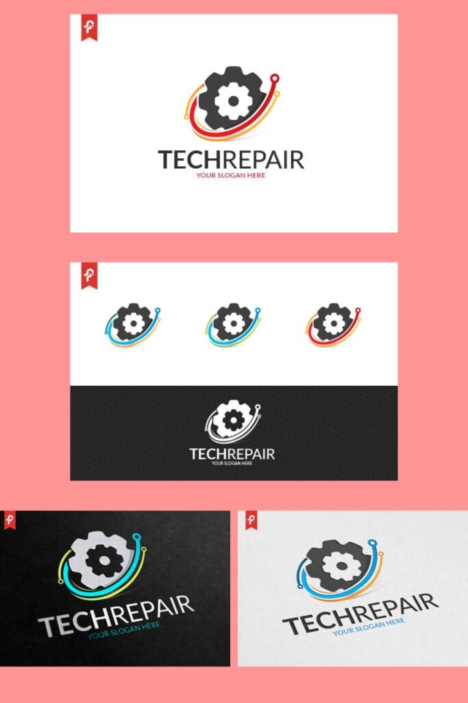 Tech Repair Logo – MasterBundles
