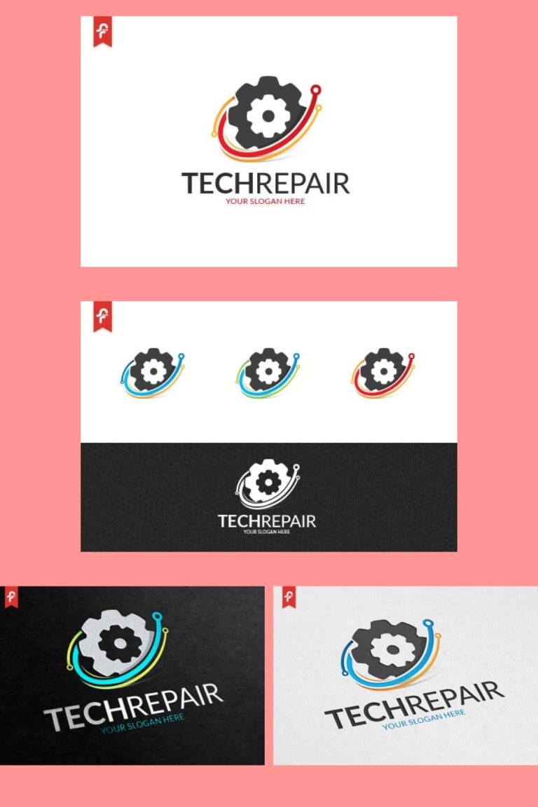 Tech Repair Logo – MasterBundles