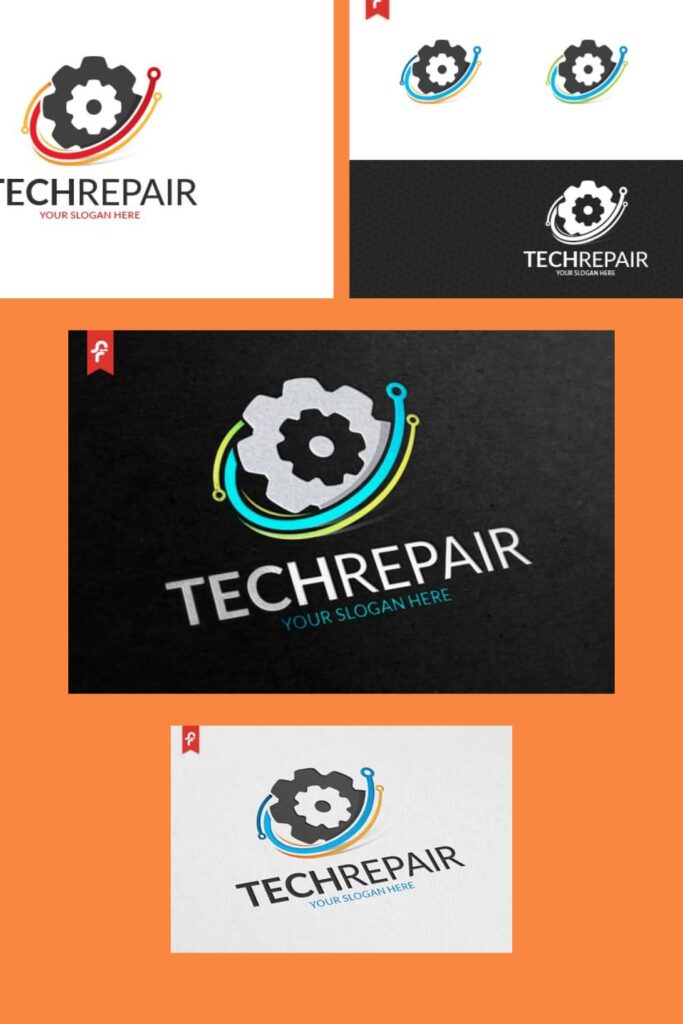 Tech Repair Logo – MasterBundles