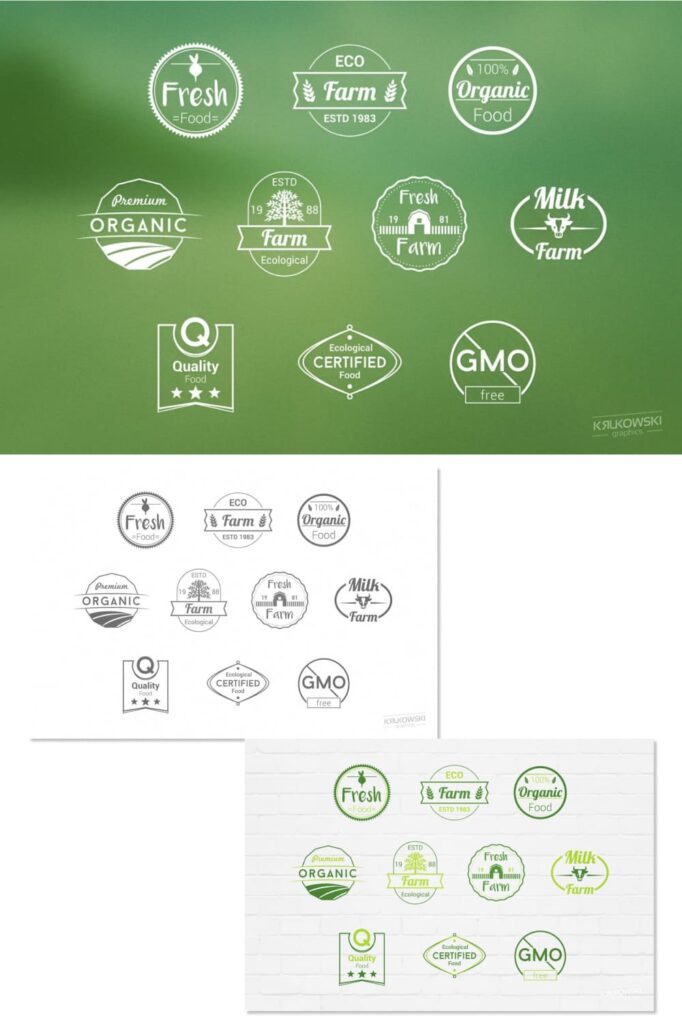 Farm Badges Logos – MasterBundles