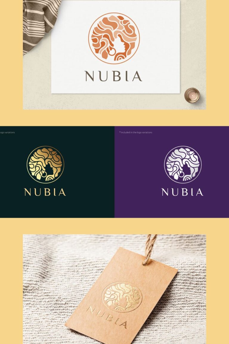 Nubia Hair Logo Template – MasterBundles