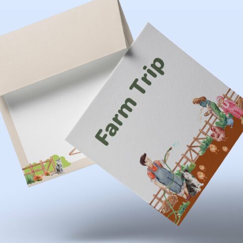 Organic Agriculture Farm Watercolor | Master Bundles