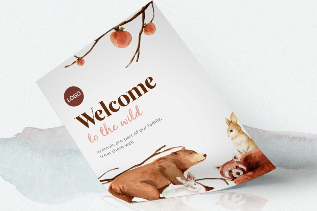 Winter Animals Watercolor – MasterBundles