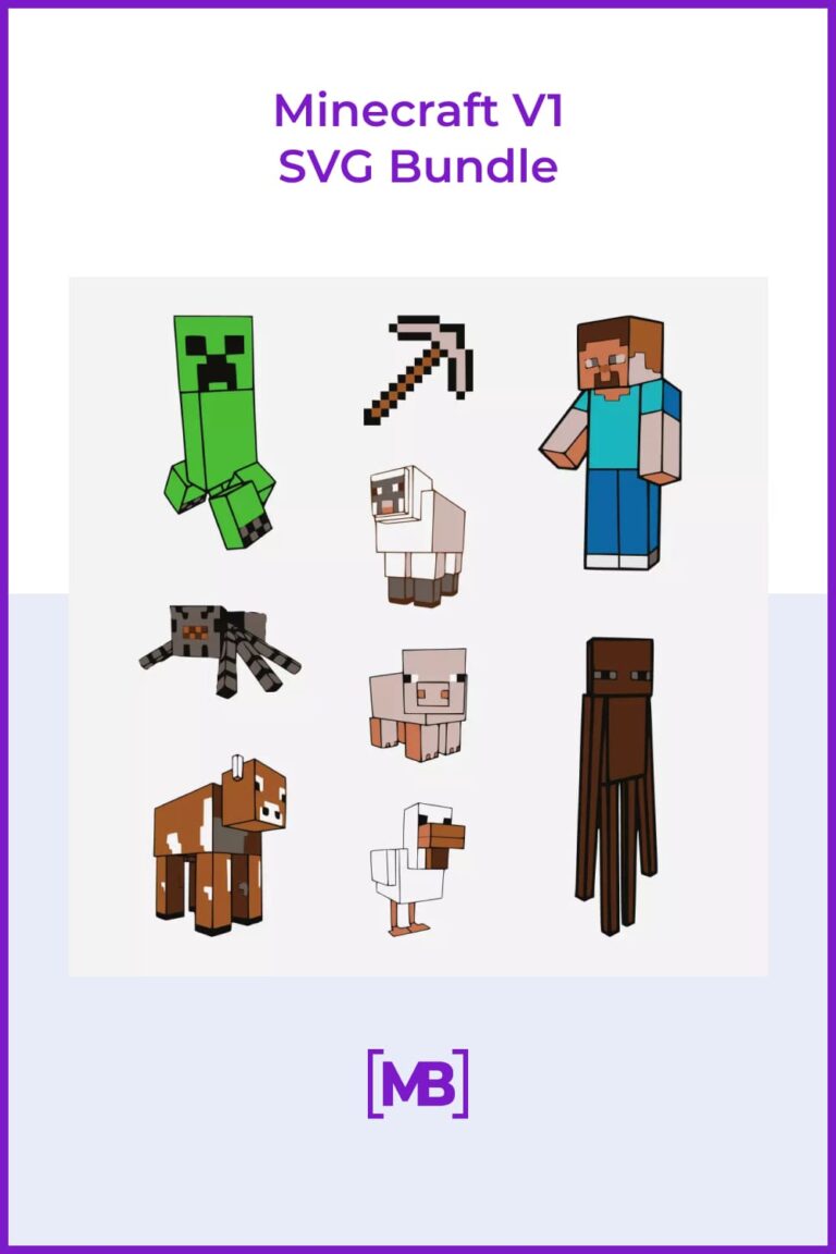 10+ Best Minecraft SVG Images 2021: Free and Paid