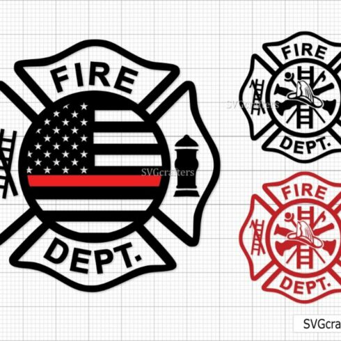 Fire Dept SVG, Firefighter SVG, Fireman SVG | Master Bundles