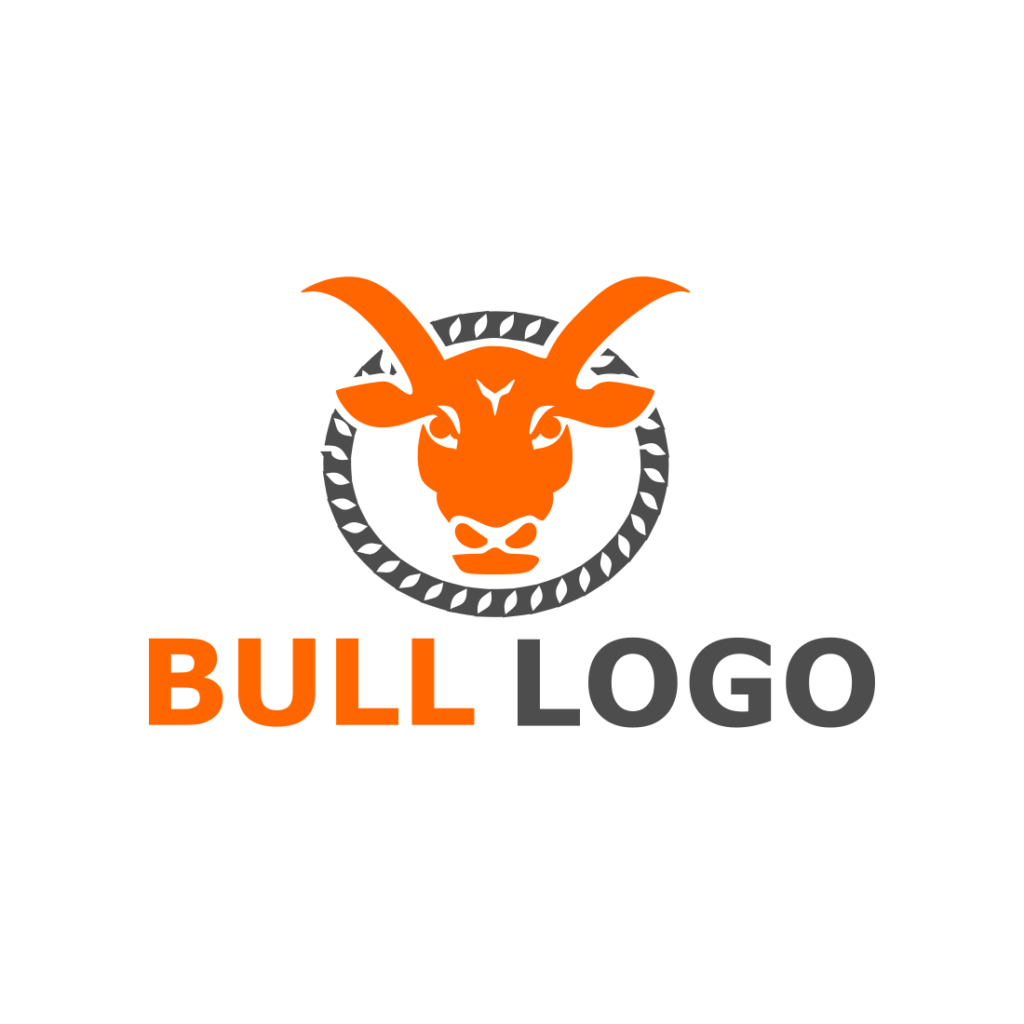 Bull Custom Design Logo Template 9 - MasterBundles