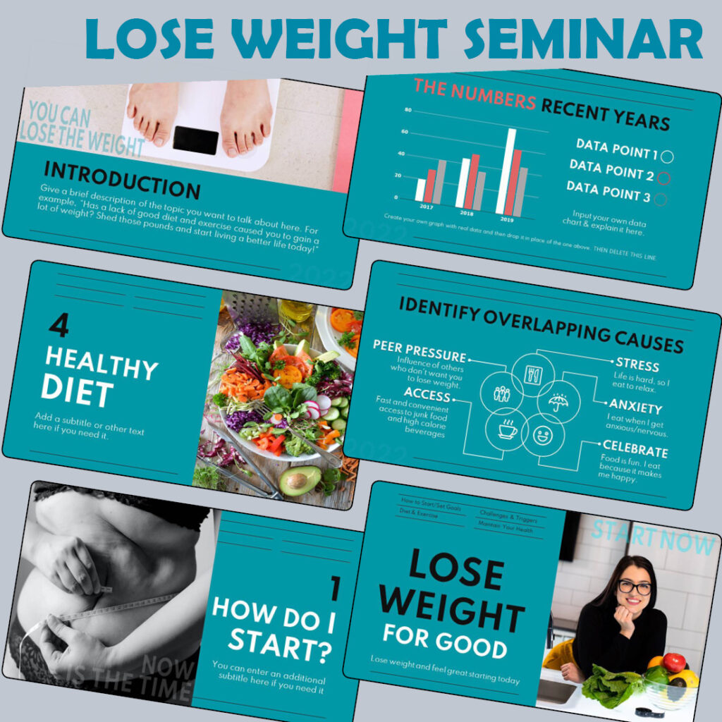 Lose Weight PPT Seminar - MasterBundles