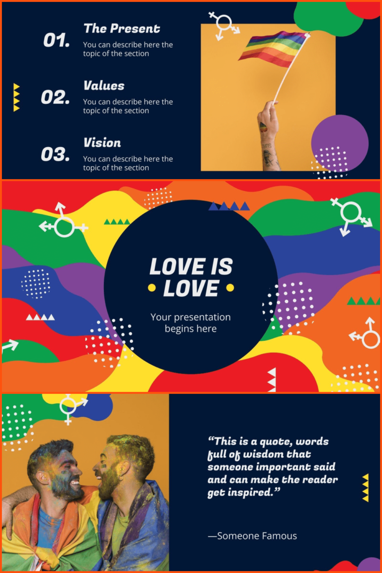 20+ Best LGBT PowerPoint Templates for 2022: Free and Paid