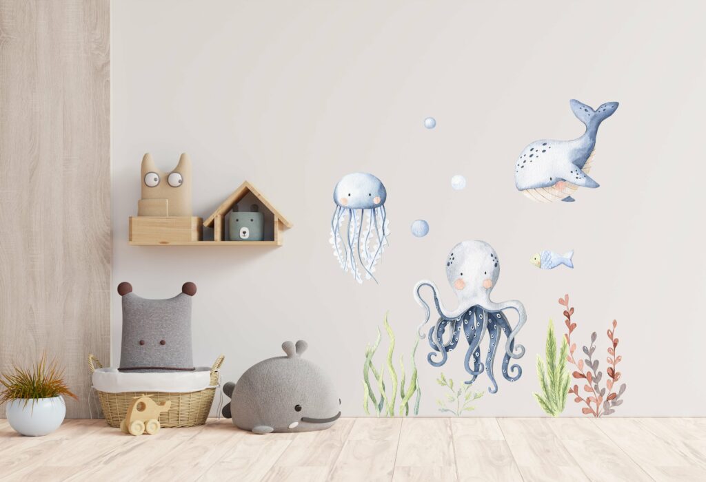Under The Sea - Watercolor Set – MasterBundles