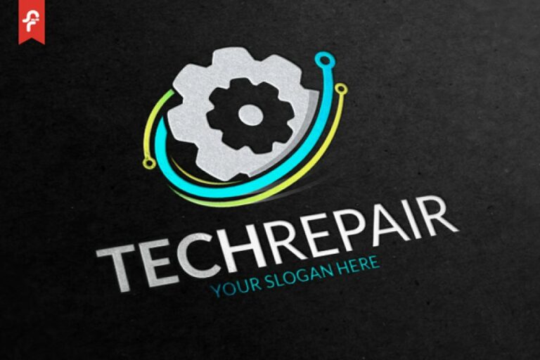 Tech Repair Logo – MasterBundles