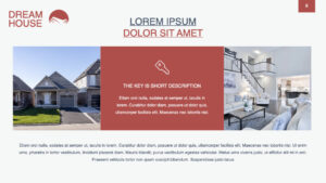 Dream House Presentation Template: 50 Slides PPTX, KEY, Google Slides ...