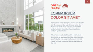 Dream House Presentation Template: 50 Slides PPTX, KEY, Google Slides ...
