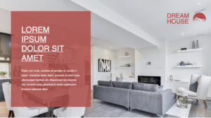 Dream House Presentation Template: 50 Slides PPTX, KEY, Google Slides ...
