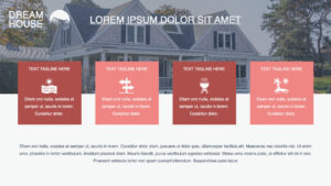Dream House Presentation Template: 50 Slides PPTX, KEY, Google Slides ...