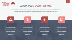 Dream House Presentation Template: 50 Slides PPTX, KEY, Google Slides ...