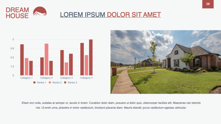 Dream House Presentation Template: 50 Slides PPTX, KEY, Google Slides ...