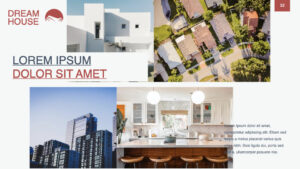 Dream House Presentation Template: 50 Slides PPTX, KEY, Google Slides ...