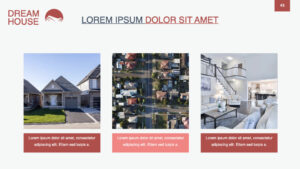 Dream House Presentation Template: 50 Slides PPTX, KEY, Google Slides ...