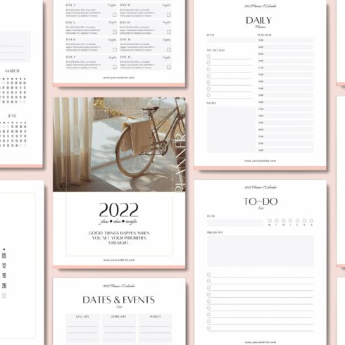 Canva Planner & 2022 Calendar Kit v3 | MasterBundles