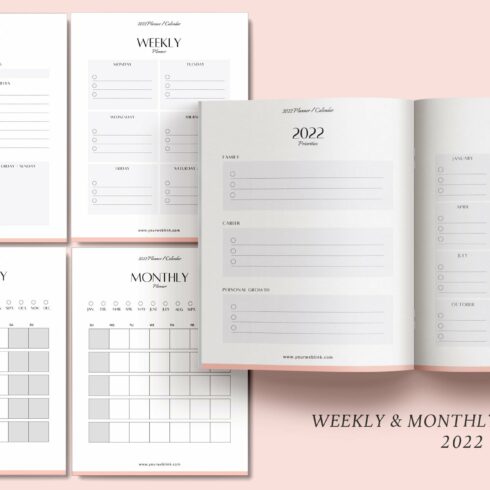 Canva Planner & 2022 Calendar Kit v3 | MasterBundles