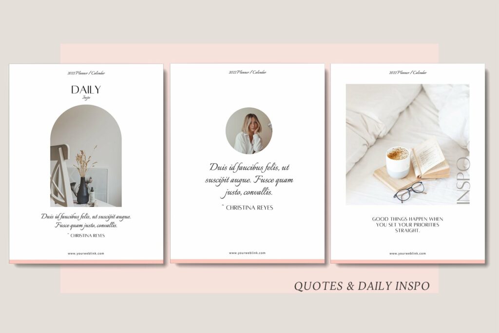 Canva Planner & 2022 Calendar Kit v3 – MasterBundles