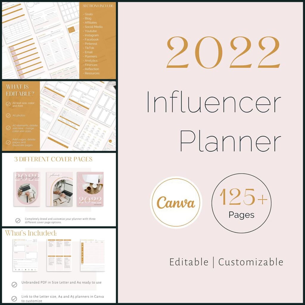 Influencer Planner – MasterBundles