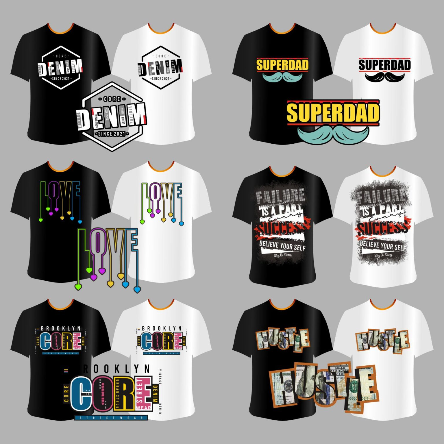 24 mix design t-shirt bundles - MasterBundles