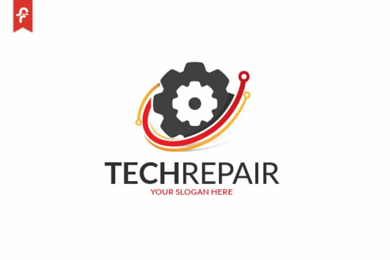 Tech Repair Logo – MasterBundles