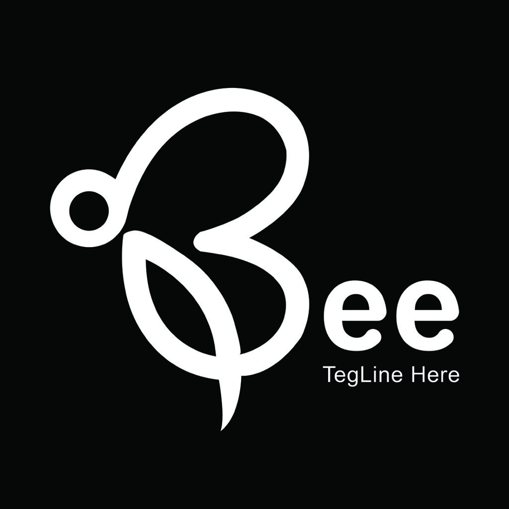 B Letter logo - Bee logo design - MasterBundles