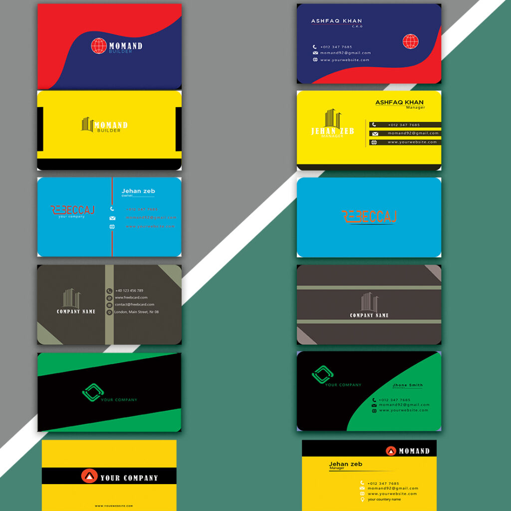 10+modern,professional business card $10 only - MasterBundles