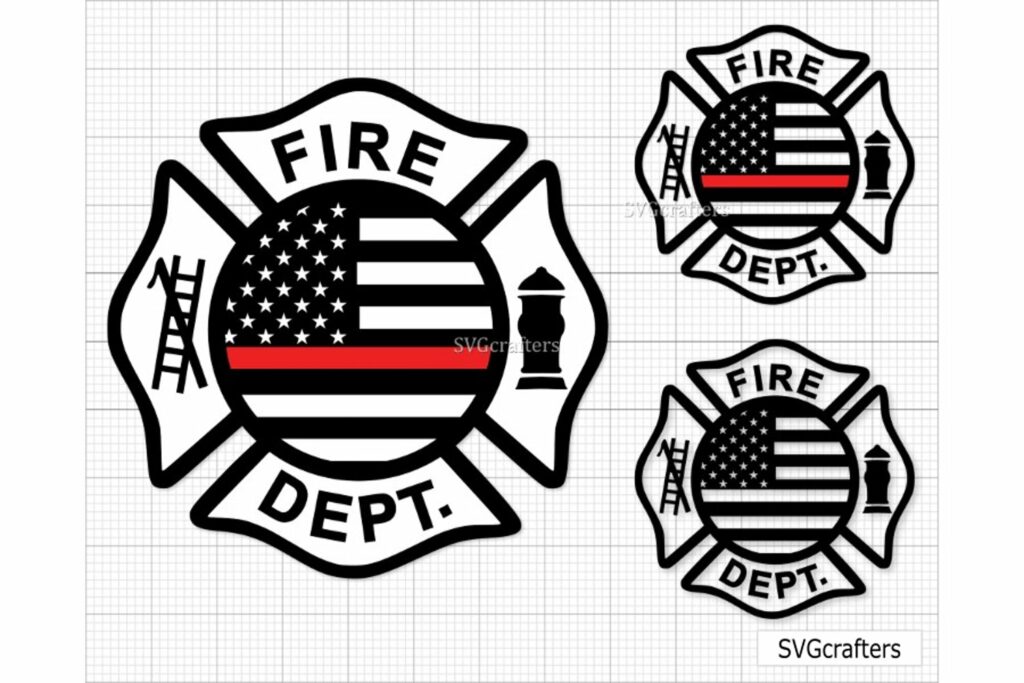 Fire Dept SVG, Firefighter SVG, Fireman SVG - done! – MasterBundles