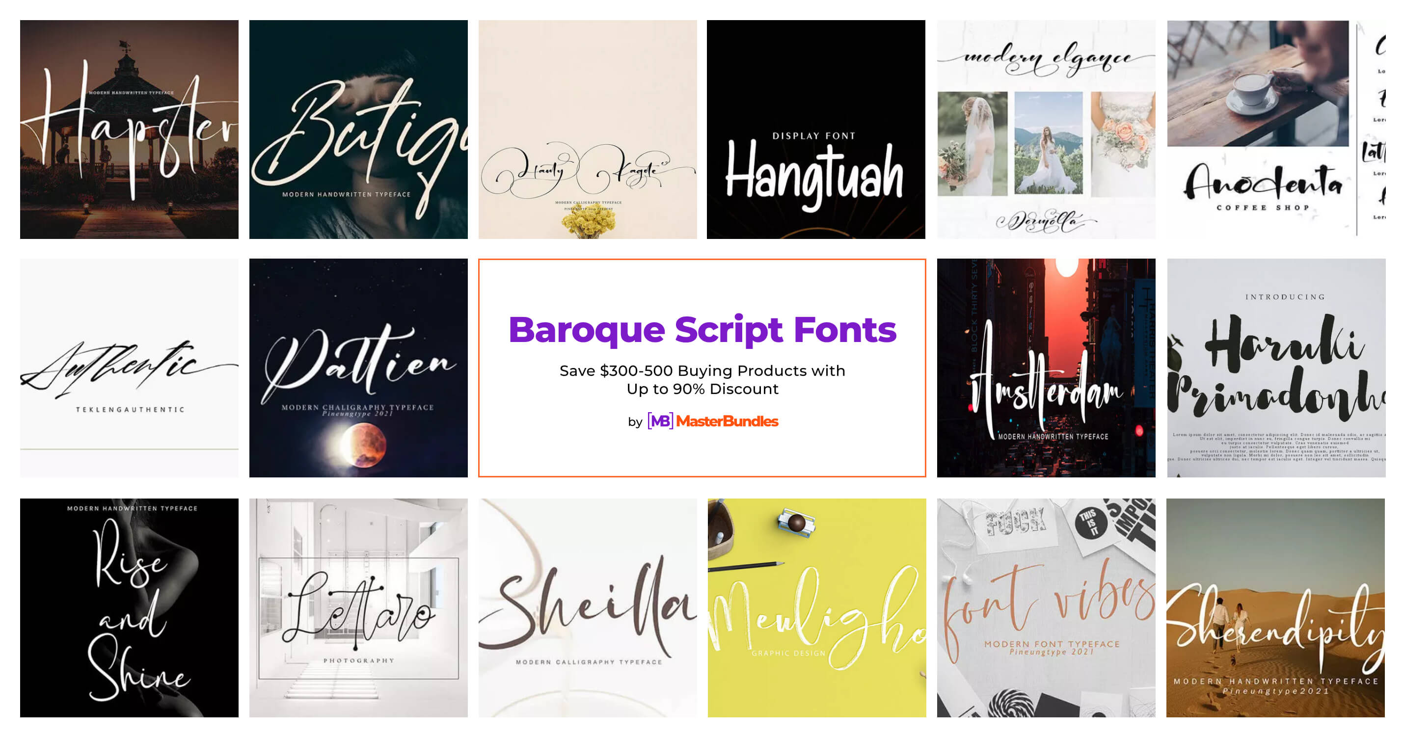 32+ Baroque Script Fonts 2025 - MasterBundles