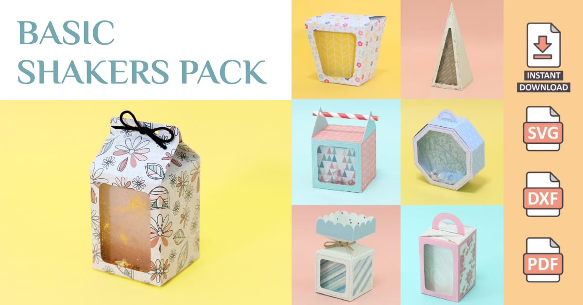 Basic Shakers Pack - 3D Project for Papercraft – MasterBundles
